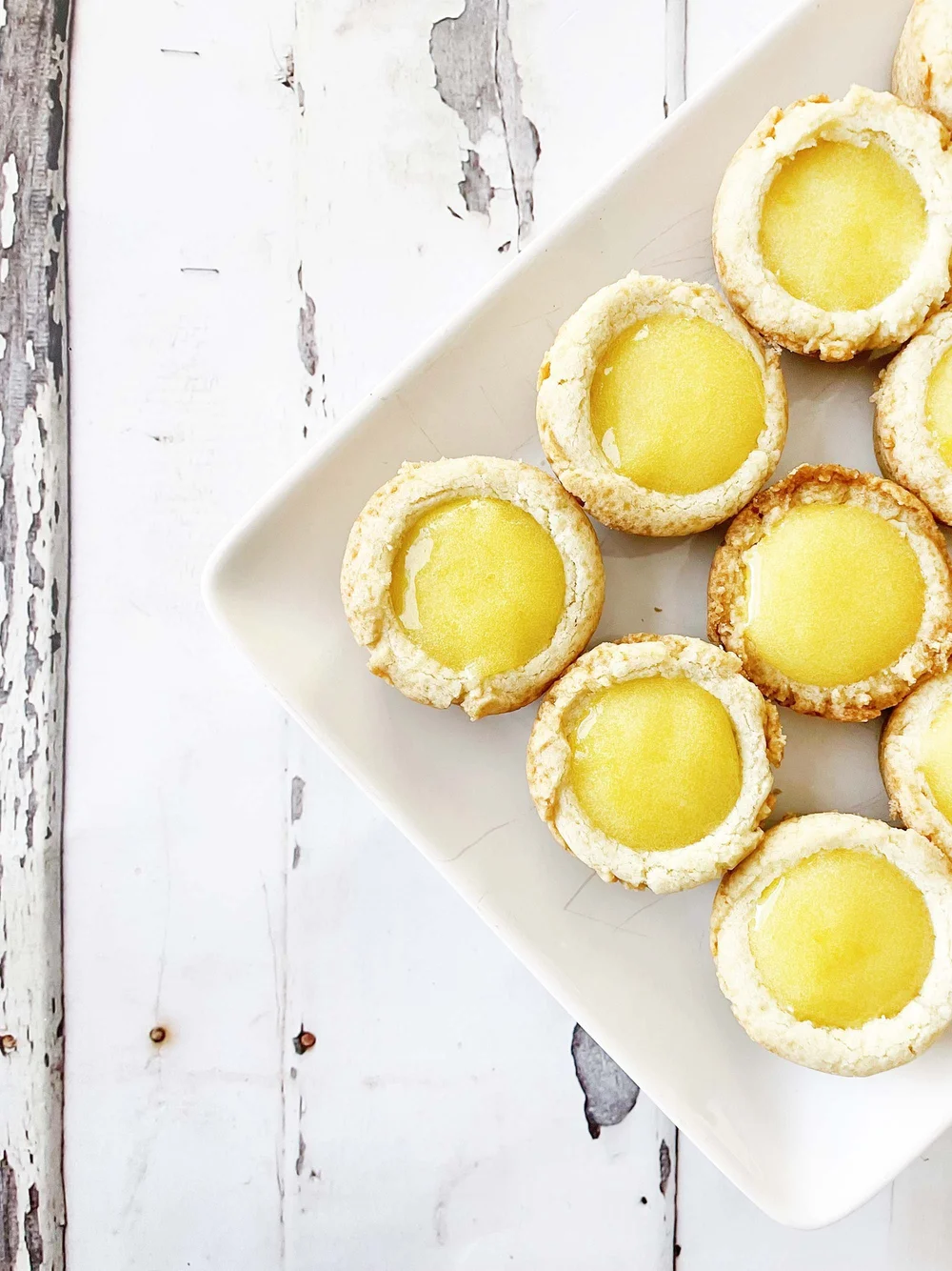 Lemon Bar Cookie Cups — The Skinny Fork