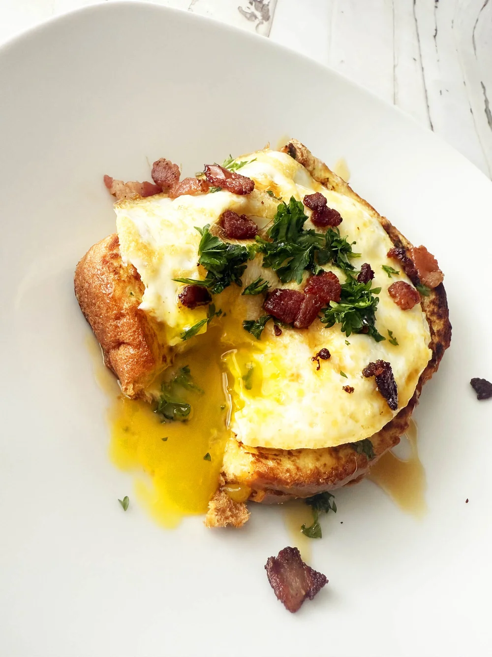 Savory French Toast — The Skinny Fork