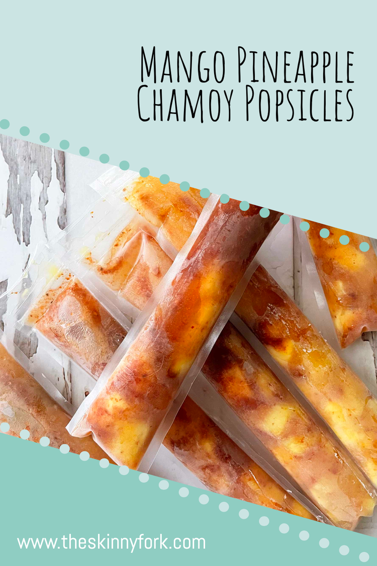 Mango Pineapple Chamoy Popsicles — The Skinny Fork