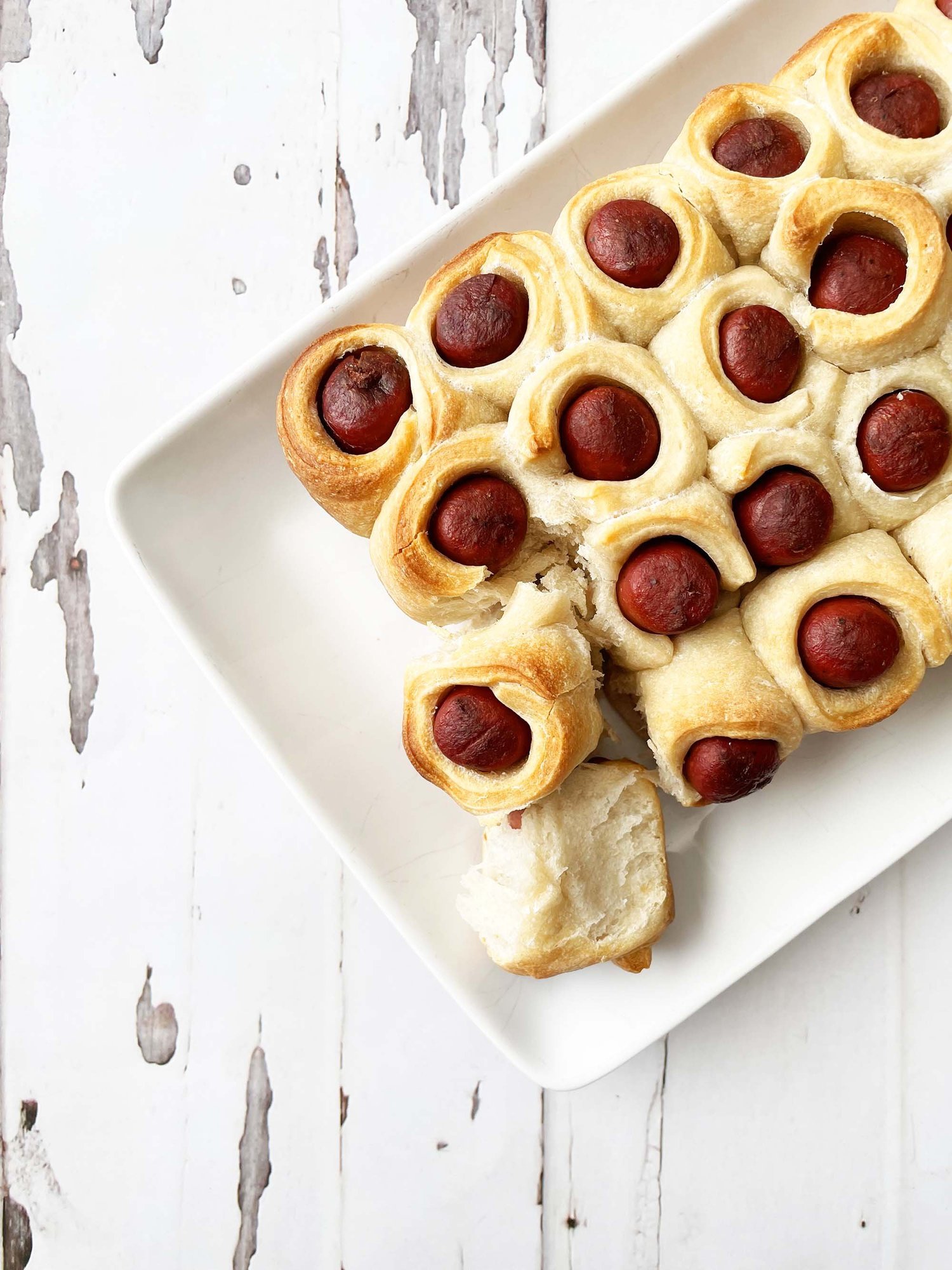 Pull Apart Weenies — The Skinny Fork