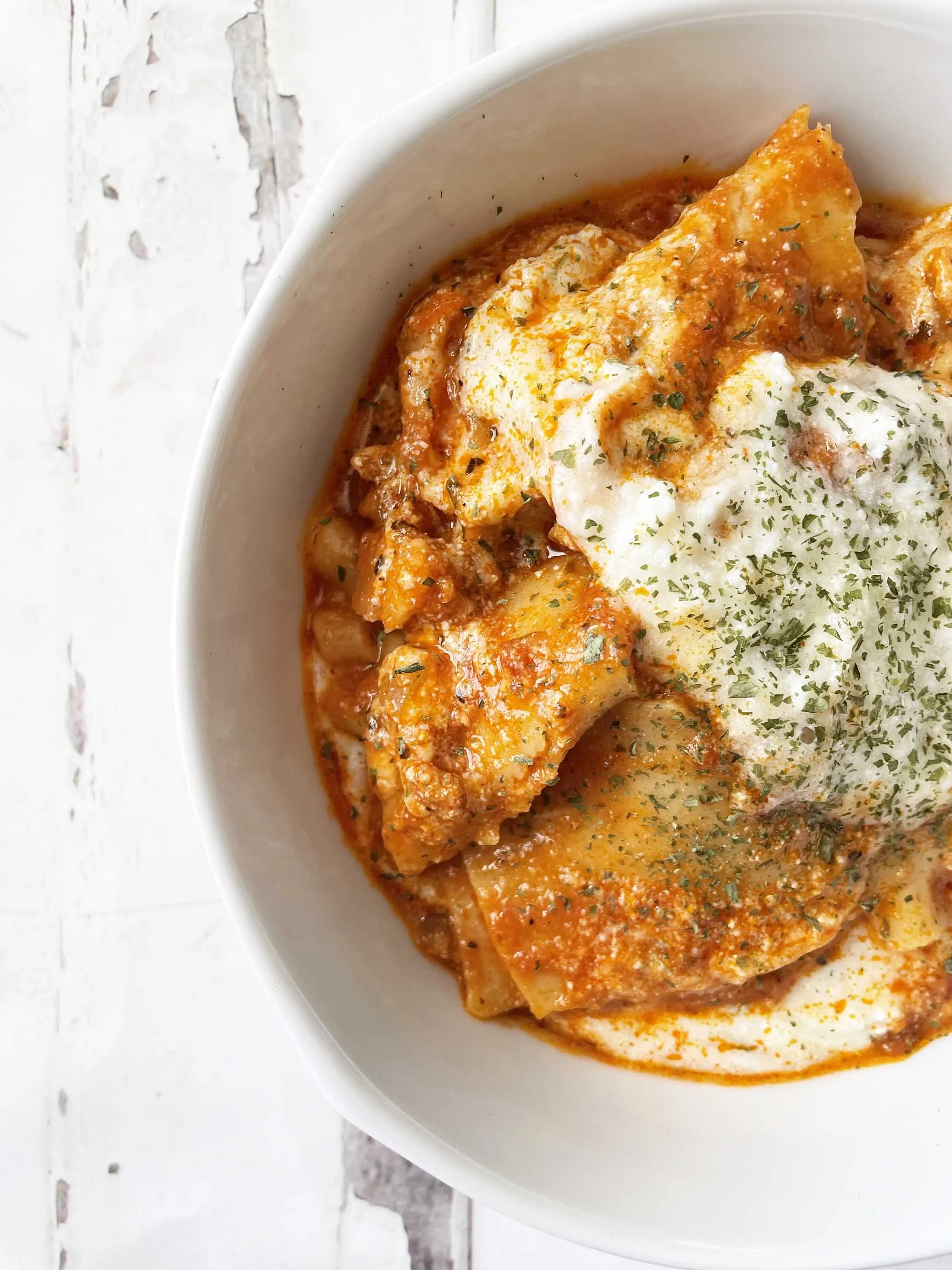 Instant Pot Lazy Lasagna — The Skinny Fork