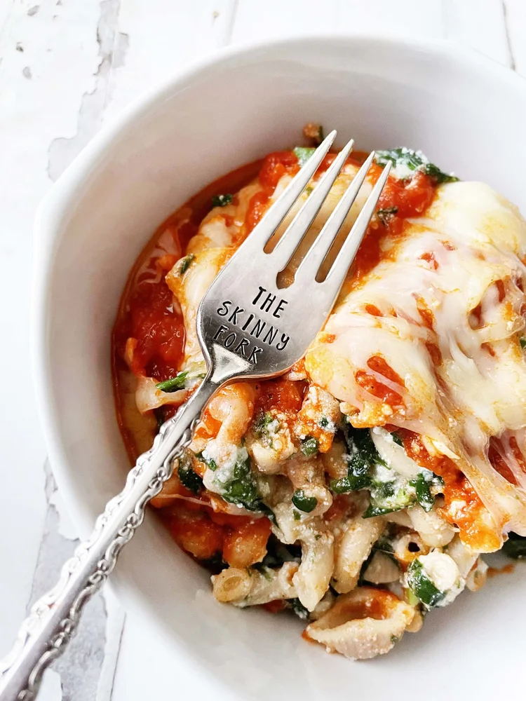 Spinach & Ricotta Pasta Bake — The Skinny Fork