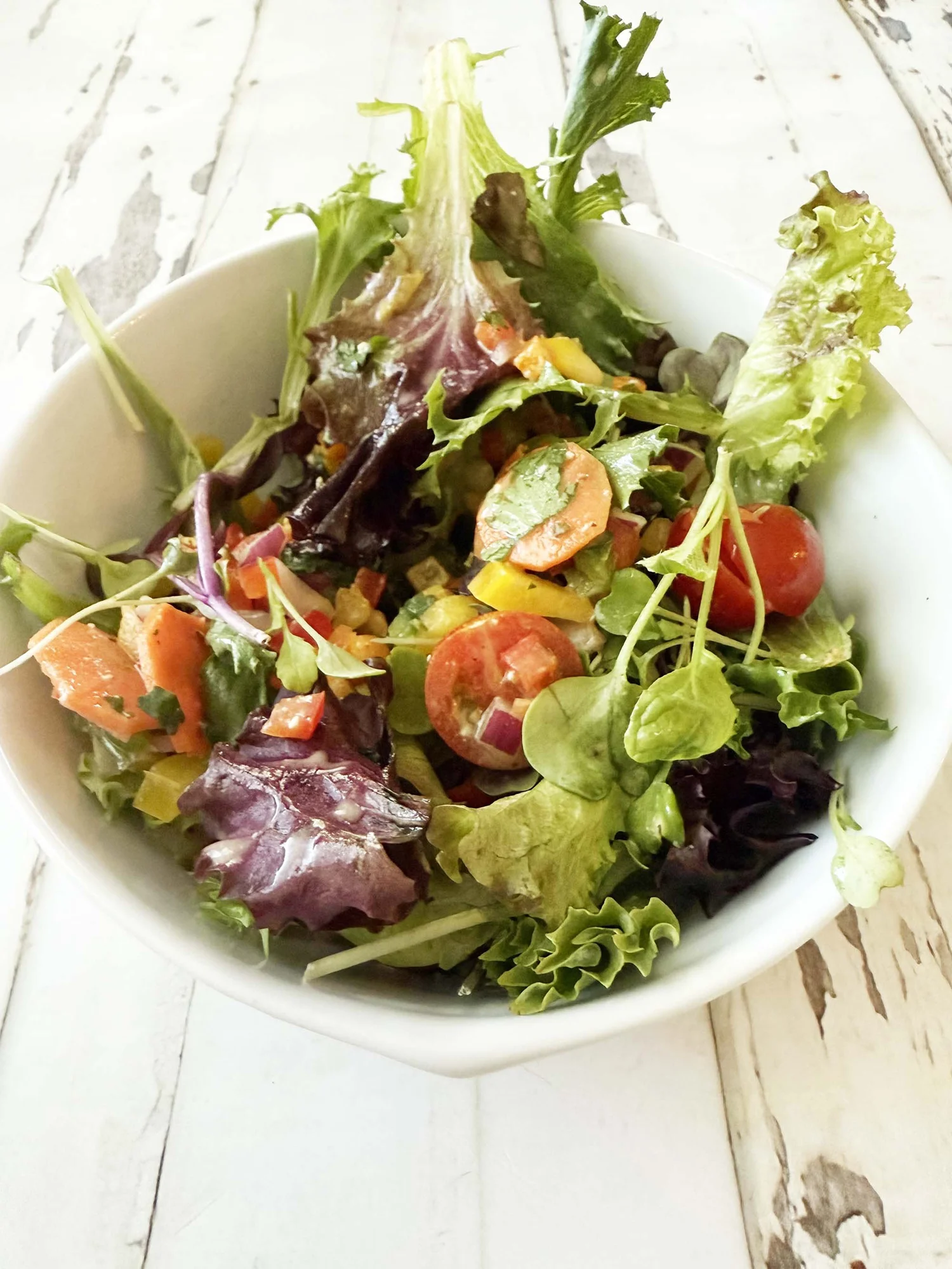 Aggressive Foliage Salad — The Skinny Fork