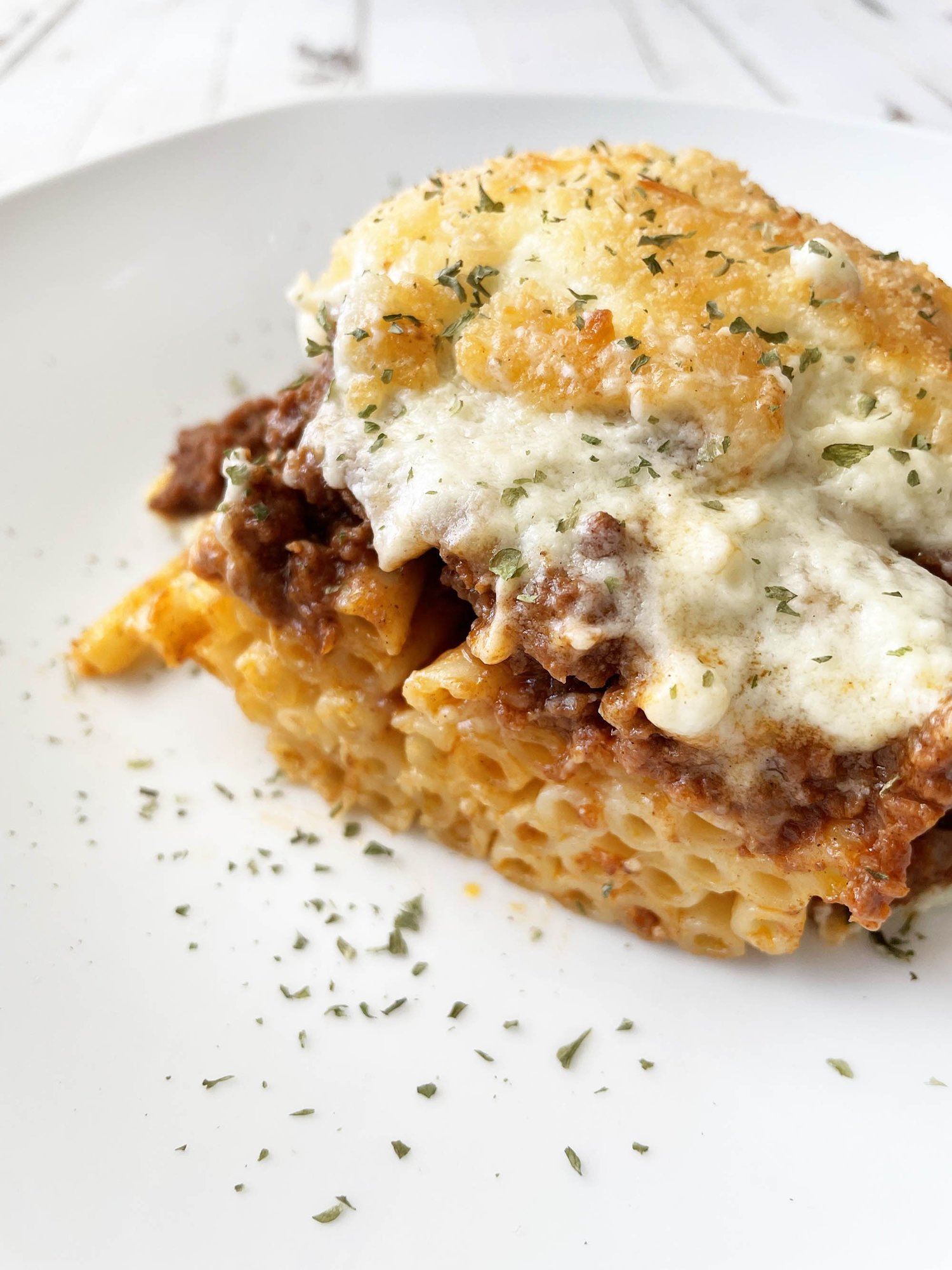 Pastitsio — The Skinny Fork