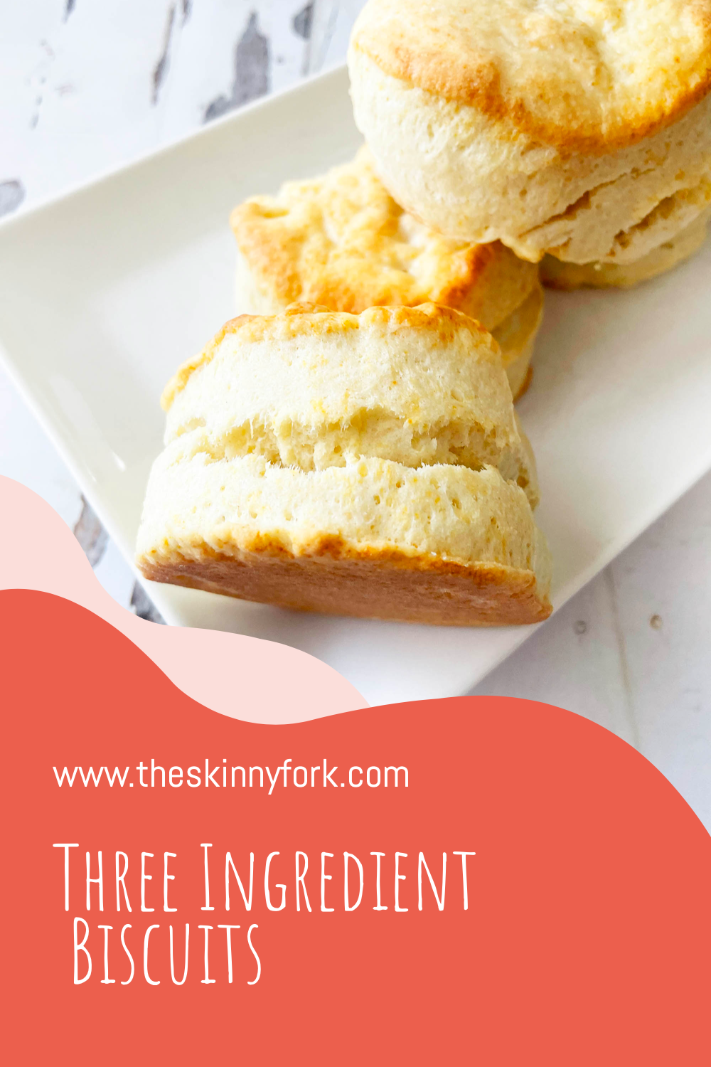 Three Ingredient Biscuits — The Skinny Fork