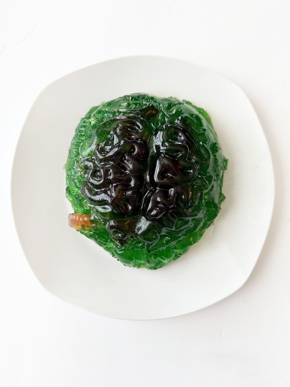 Zombie Brain Jello (Glows in the Dark!) — The Skinny Fork