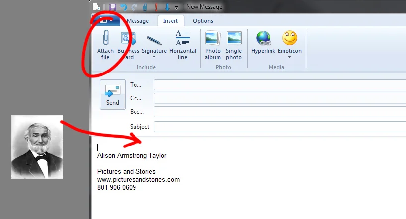How to Email a Full-Resolution Photo — Pictures and Stories