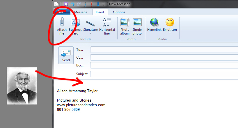 How to Email a Full-Resolution Photo — Pictures and Stories