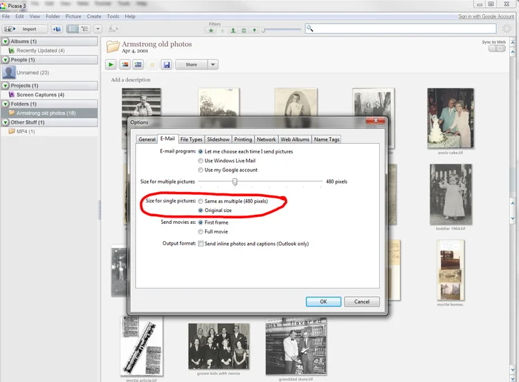 How to Email a Full-Resolution Photo — Pictures and Stories