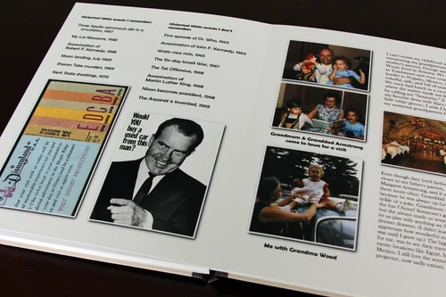 Making a Book of Personal Memories — Pictures and Stories