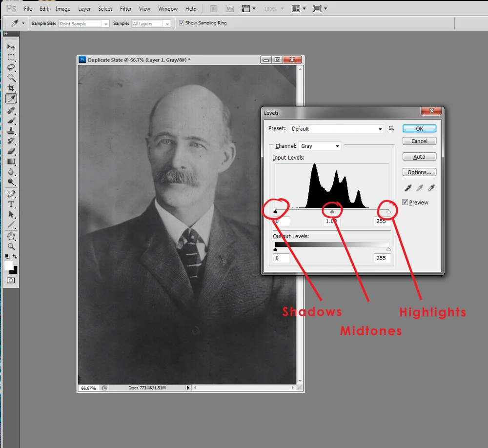 How to Fix a Faded Photo — Pictures and Stories