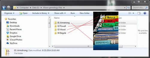 How to Organize Your Digitized Genealogy Photos — Pictures and Stories