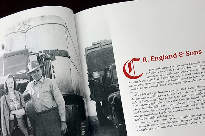 Book Highlight: Truckin' with C.R. England's Eugene England — Pictures ...