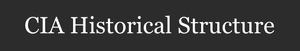 CIA Historical Structure — TPAAK