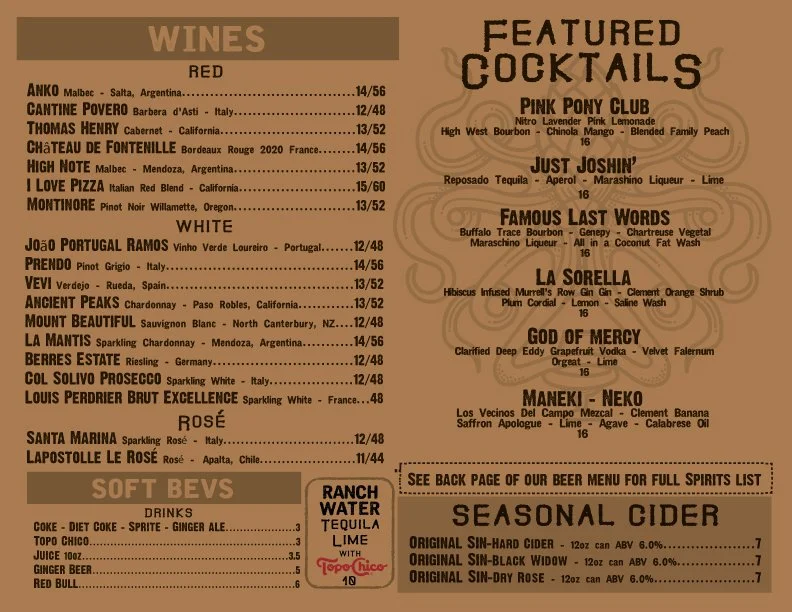 DINNERDINNER — ARGOSY East Atlanta Village