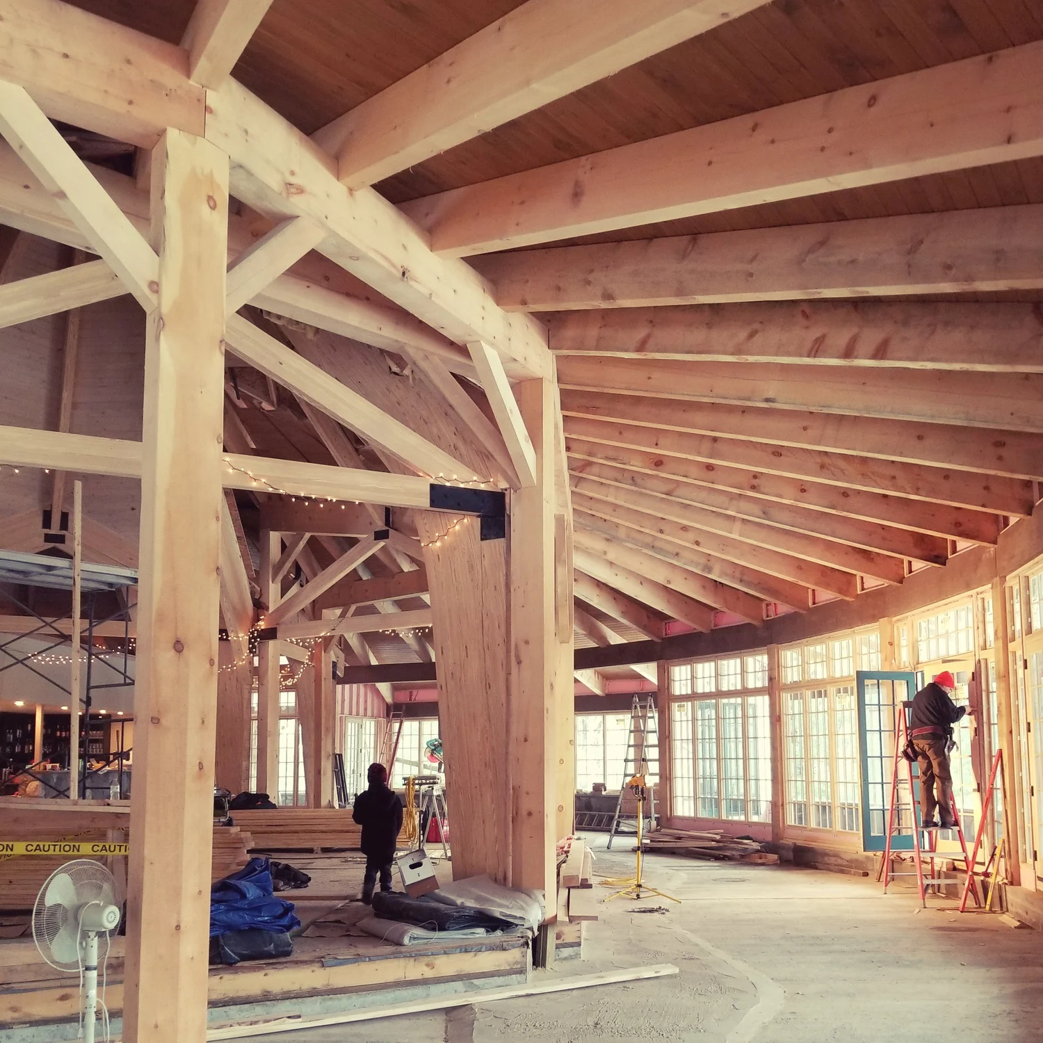 White Oak Beams and Timbers — Ogonek Custom Hardwoods