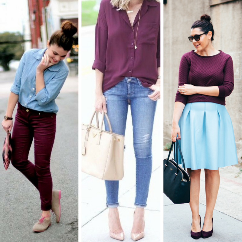 THE 3-WAY: Burgundy and color — Urbanite | Suburbanite - Personal ...