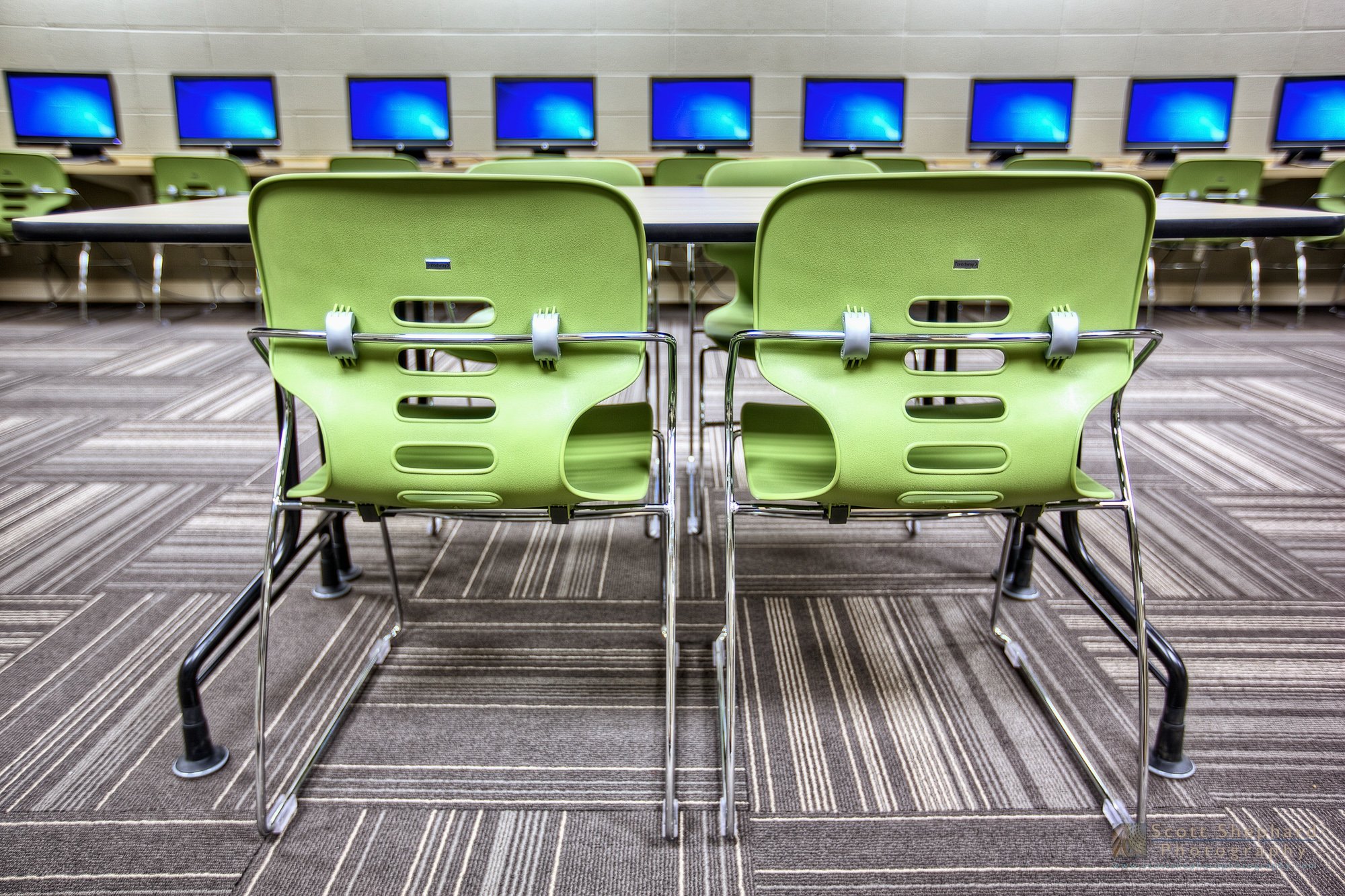 Office Peeps LATC Furniture Installation — Scott Shephard Photography