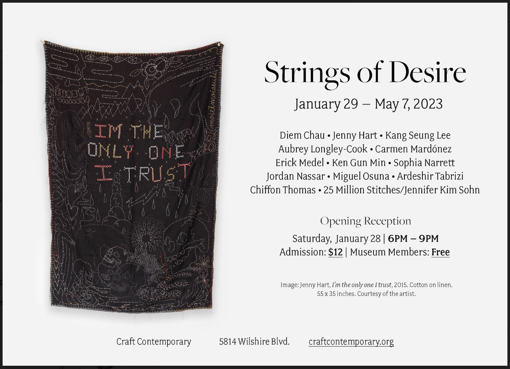 Exhibitions & Events — JENNY HART