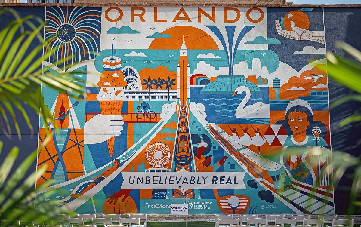 Visit Orlando Mural — CODC STUDIO