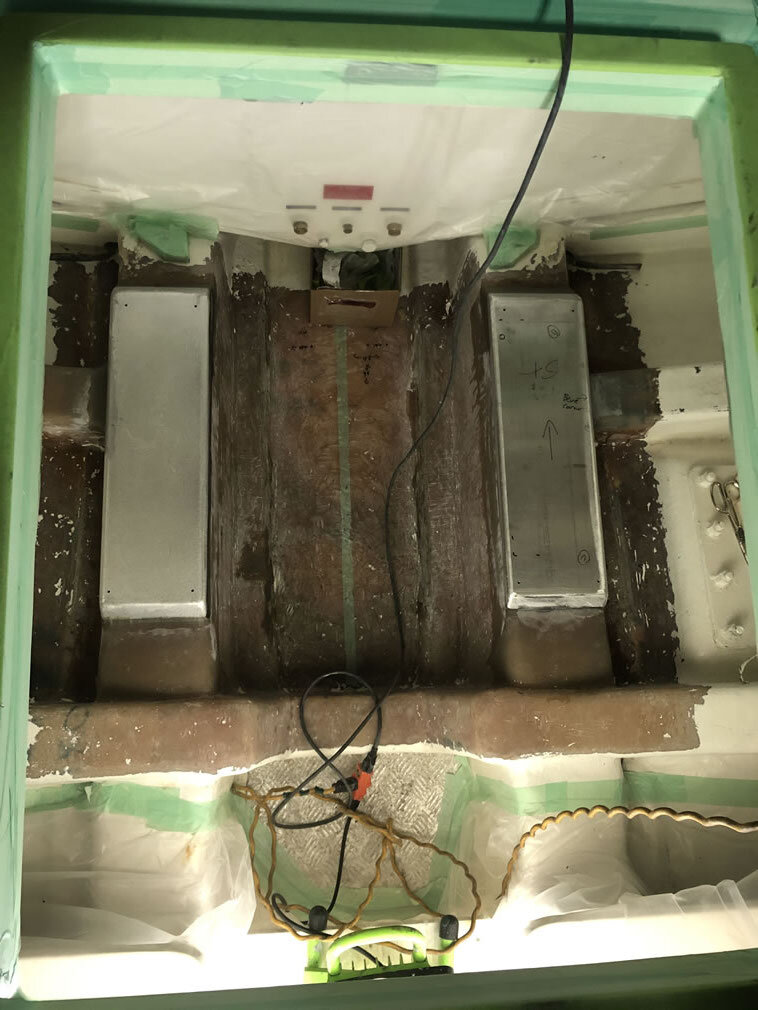 48’ Grand Banks Seakeeper 6 Installation — Maine Yacht Center