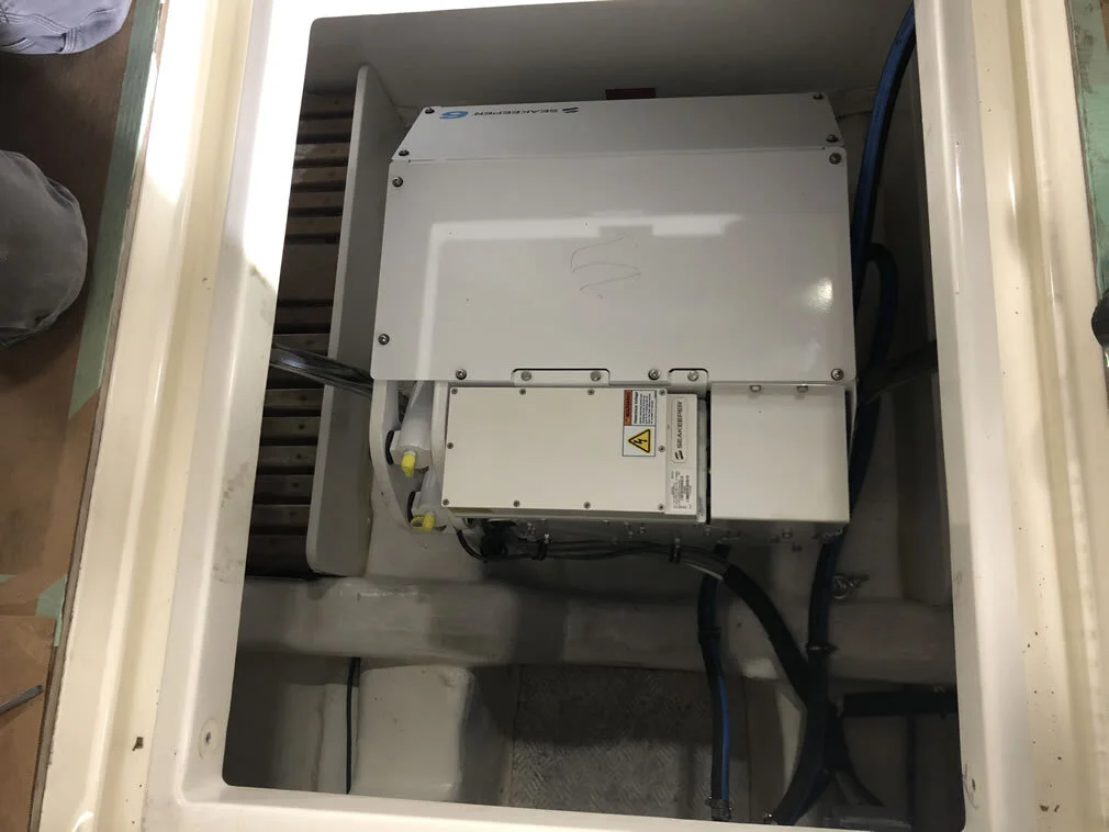 48’ Grand Banks Seakeeper 6 Installation — Maine Yacht Center