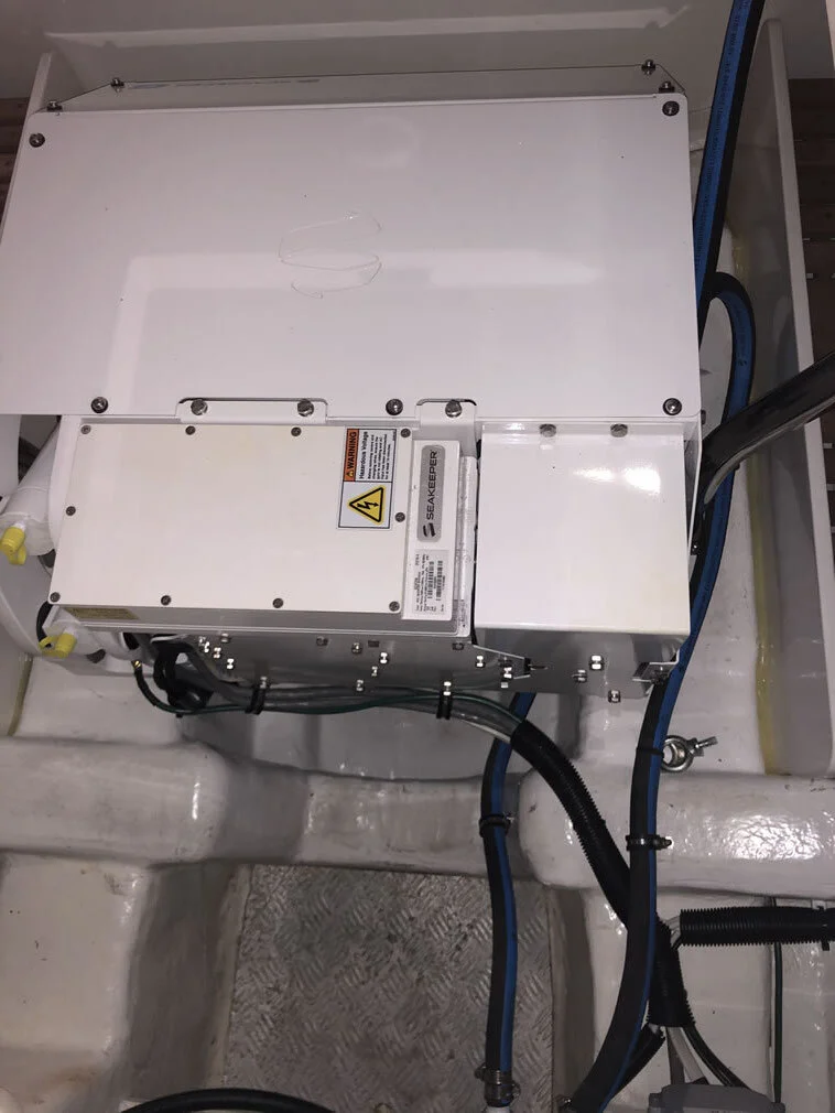 48’ Grand Banks Seakeeper 6 Installation — Maine Yacht Center