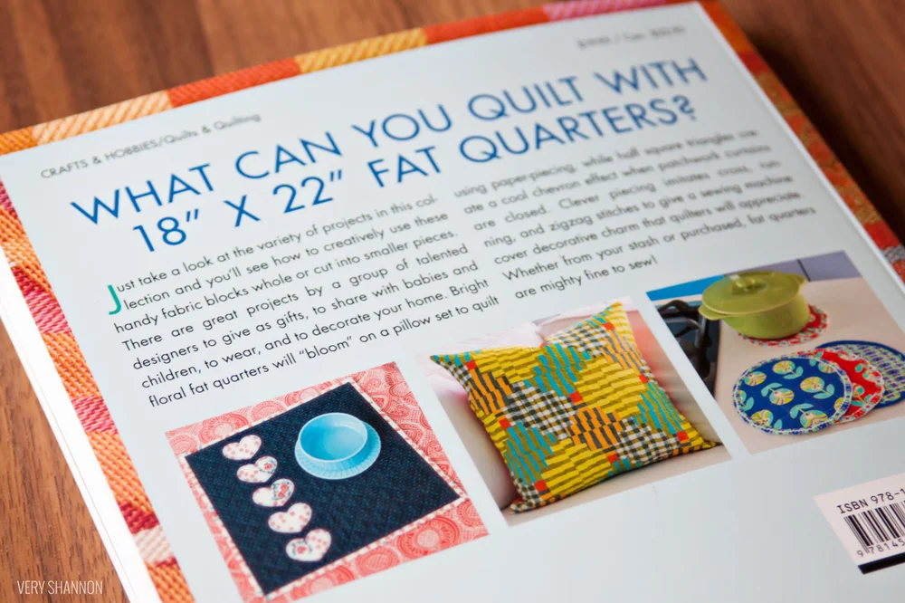 READING || FAT QUARTERS BOOK REVIEW — VERY SHANNON