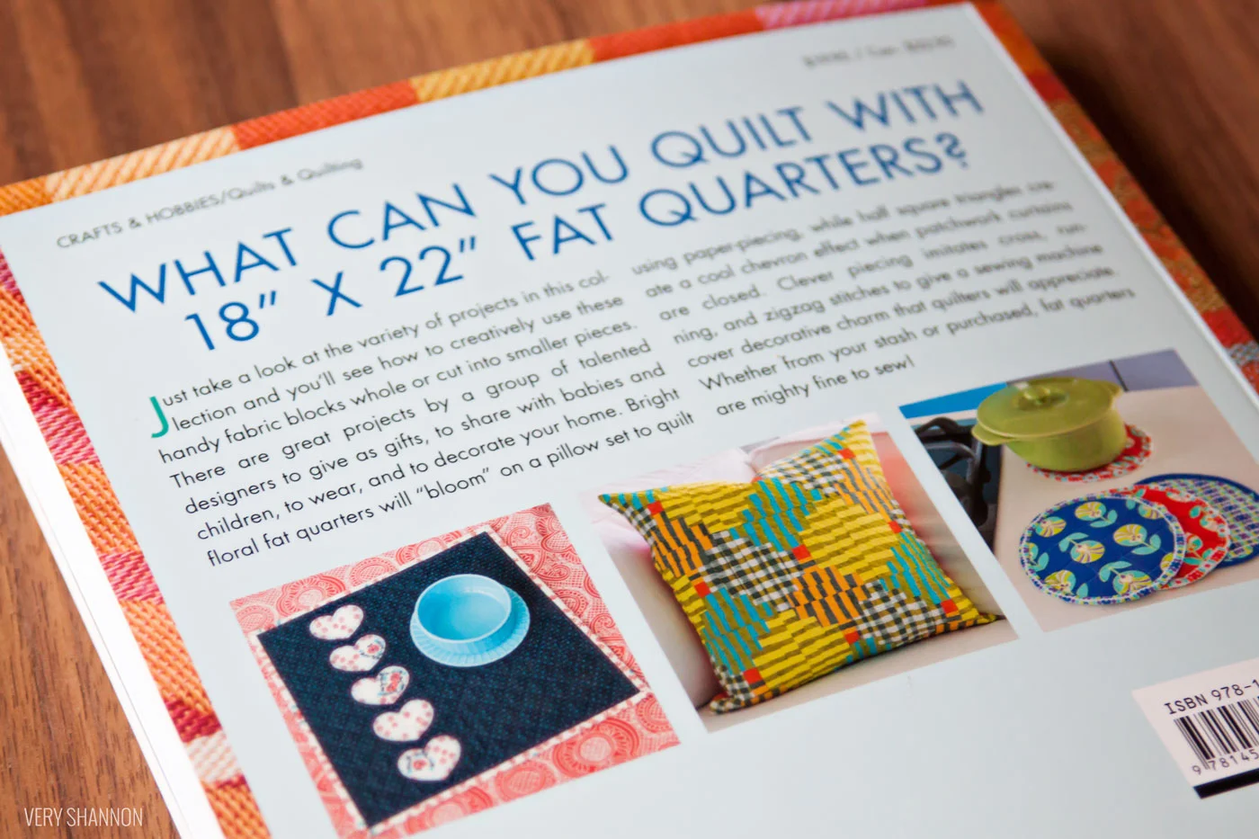 READING || FAT QUARTERS BOOK REVIEW — VERY SHANNON