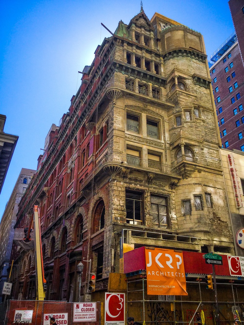 MUZALIER A. GAUSSAINT — The Restoration of Hale Building