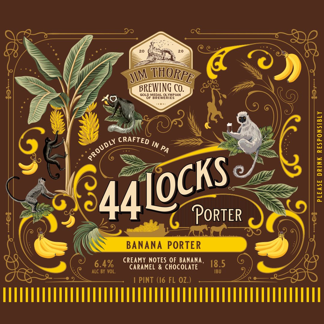 Jim Thorpe Brewing Co — Jess Glebe Design