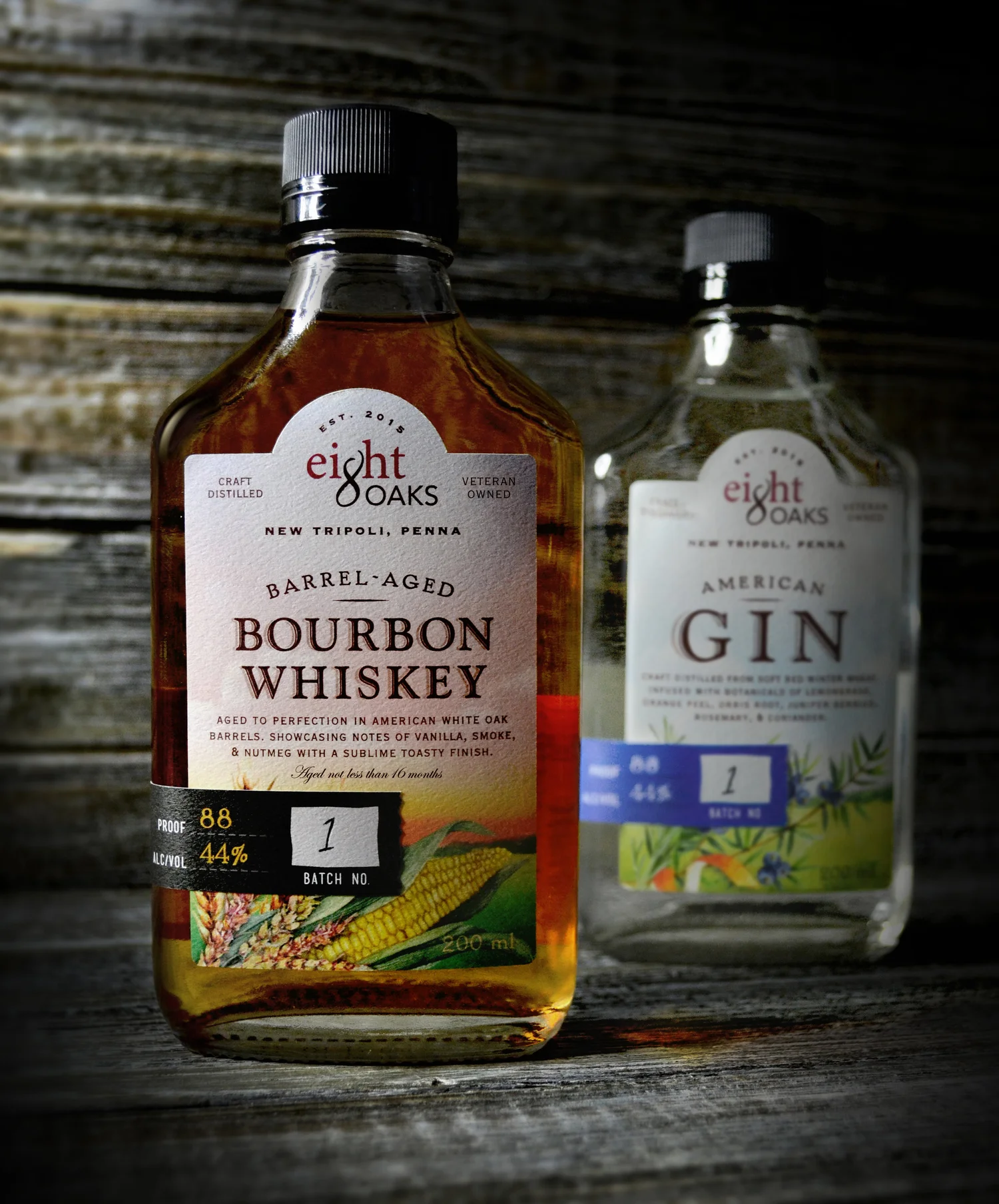 Eight Oaks Farm Distillery — Jess Glebe Design