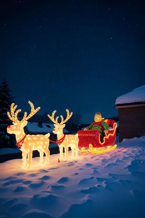 20 Outdoor Christmas Reindeer Displays You Can Shop and Style Right Now ...