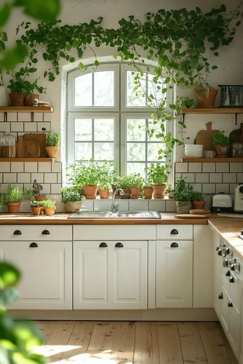 22 Botanical-Infused Rustic Kitchens: Where Nature Meets Nostalgia ...