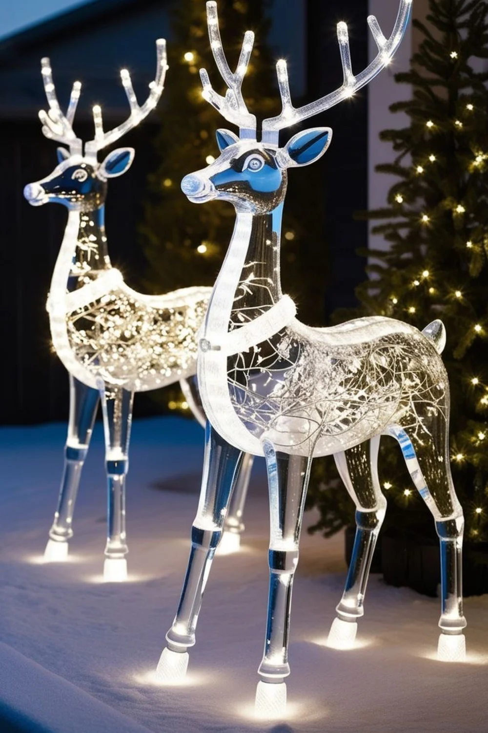 20 Outdoor Christmas Reindeer Displays You Can Shop and Style Right Now ...