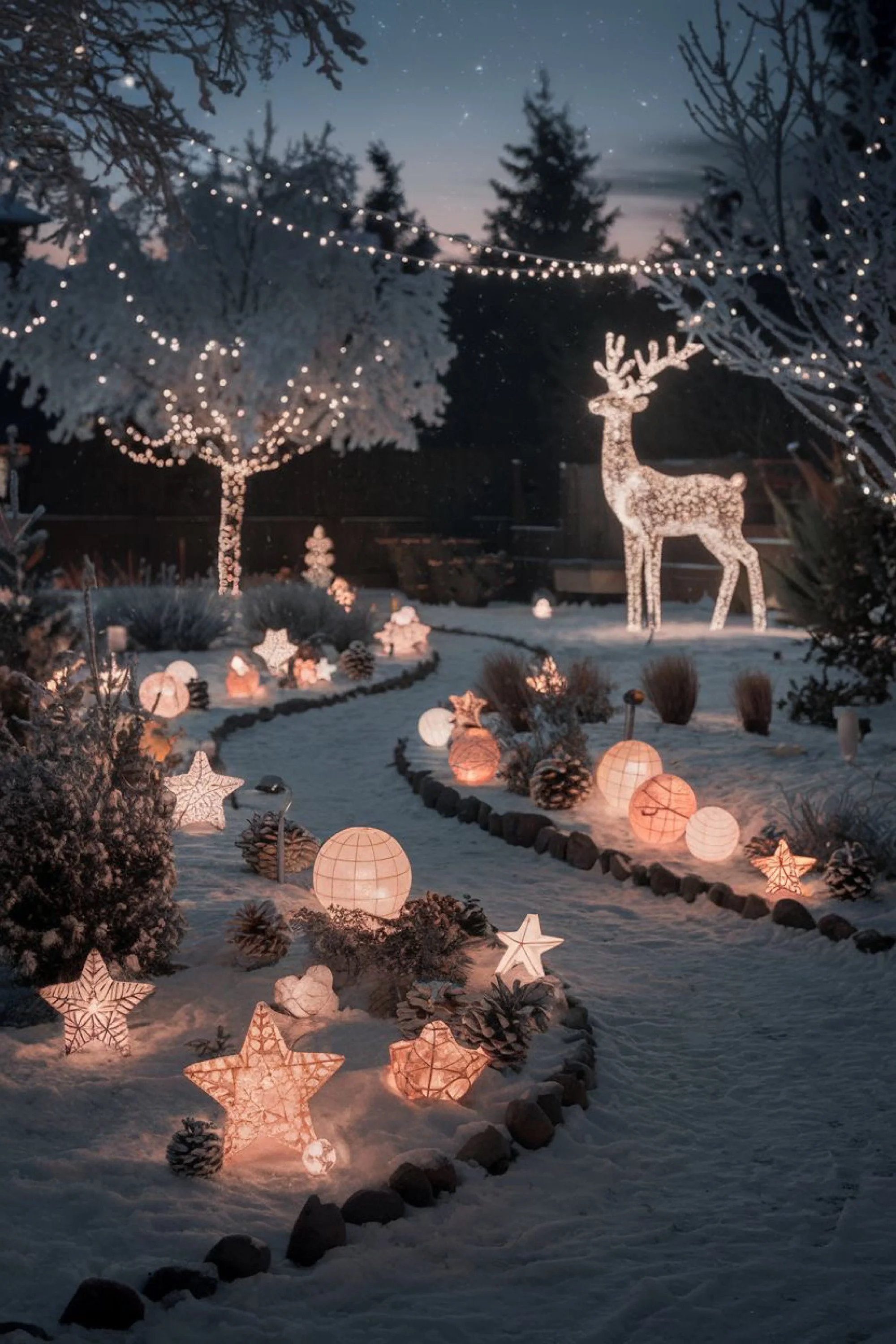 20 Outdoor Christmas Reindeer Displays You Can Shop and Style Right Now ...