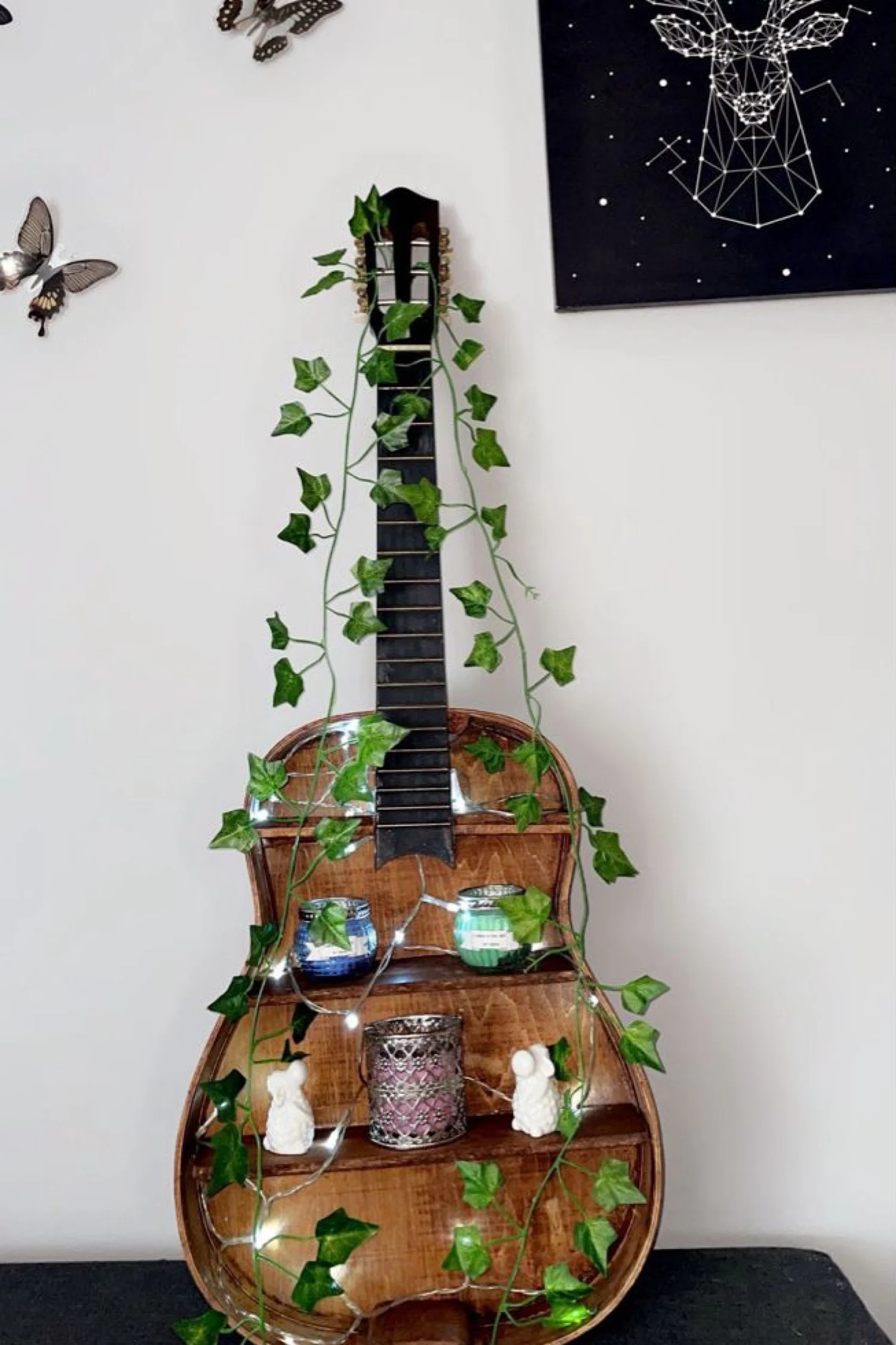 Reclaimed & Reimagined: 25 Guitar Shelves That Steal the Spotlight ...