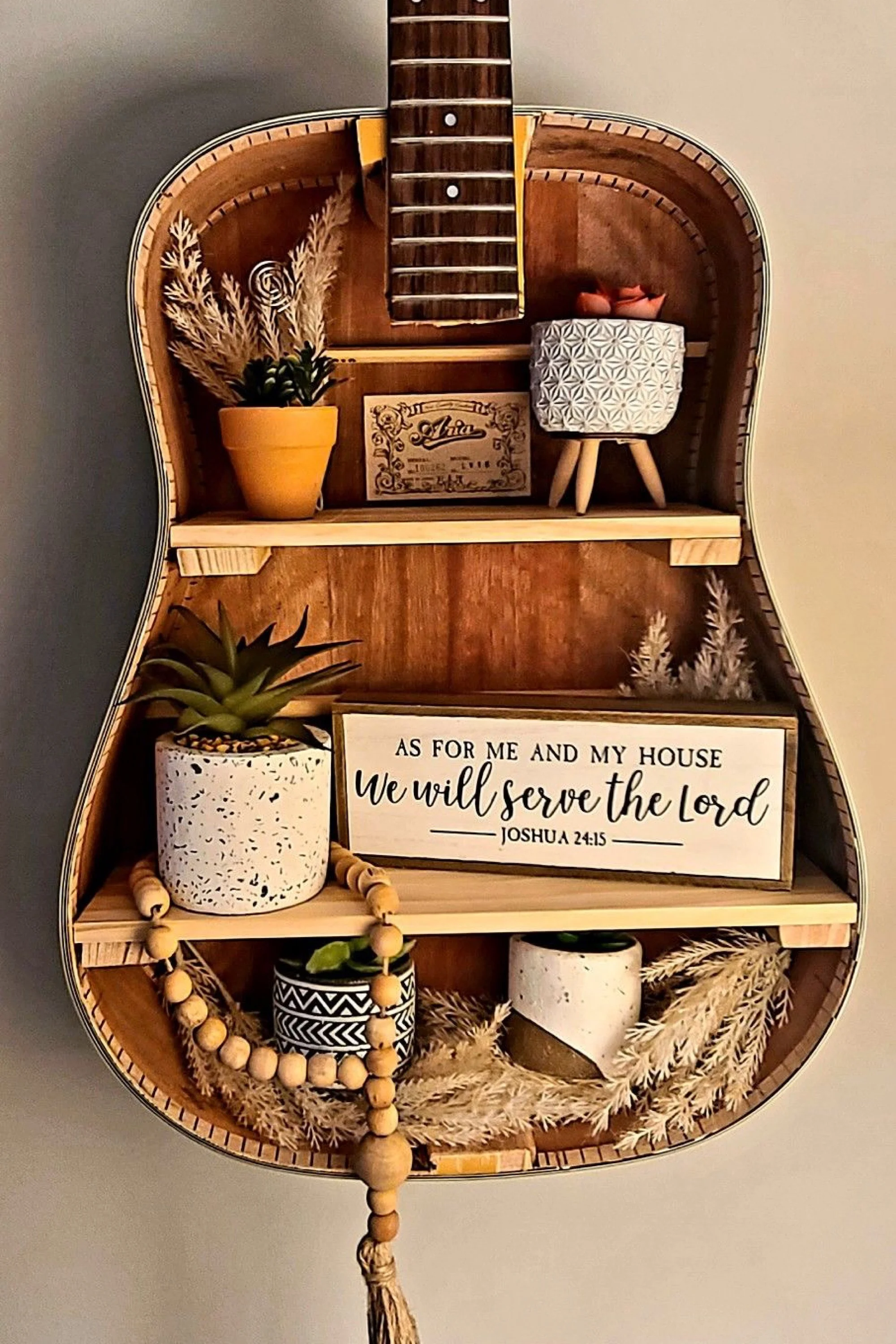 Reclaimed & Reimagined: 25 Guitar Shelves That Steal the Spotlight ...