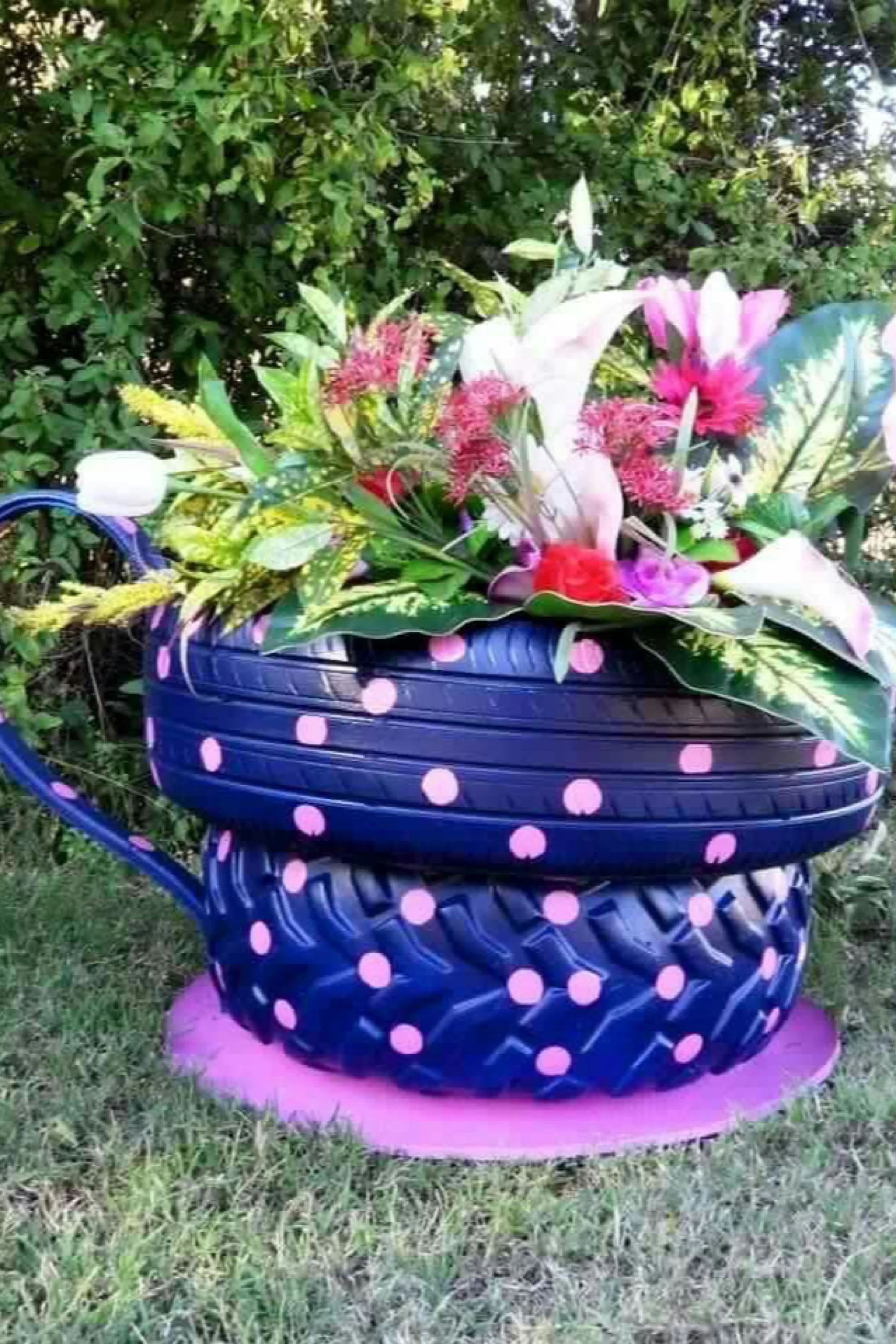 25 Tire Planters That Bloom With Purpose and Style — Style Estate