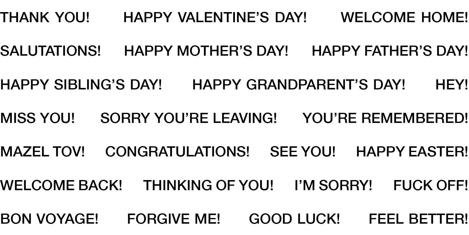 Generic Greeting Cards — Devika Dalal