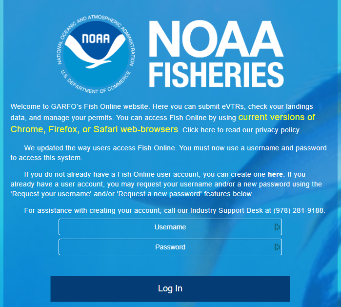 Recreational Tilefish Permitting and Reporting — Mid-Atlantic Fishery ...