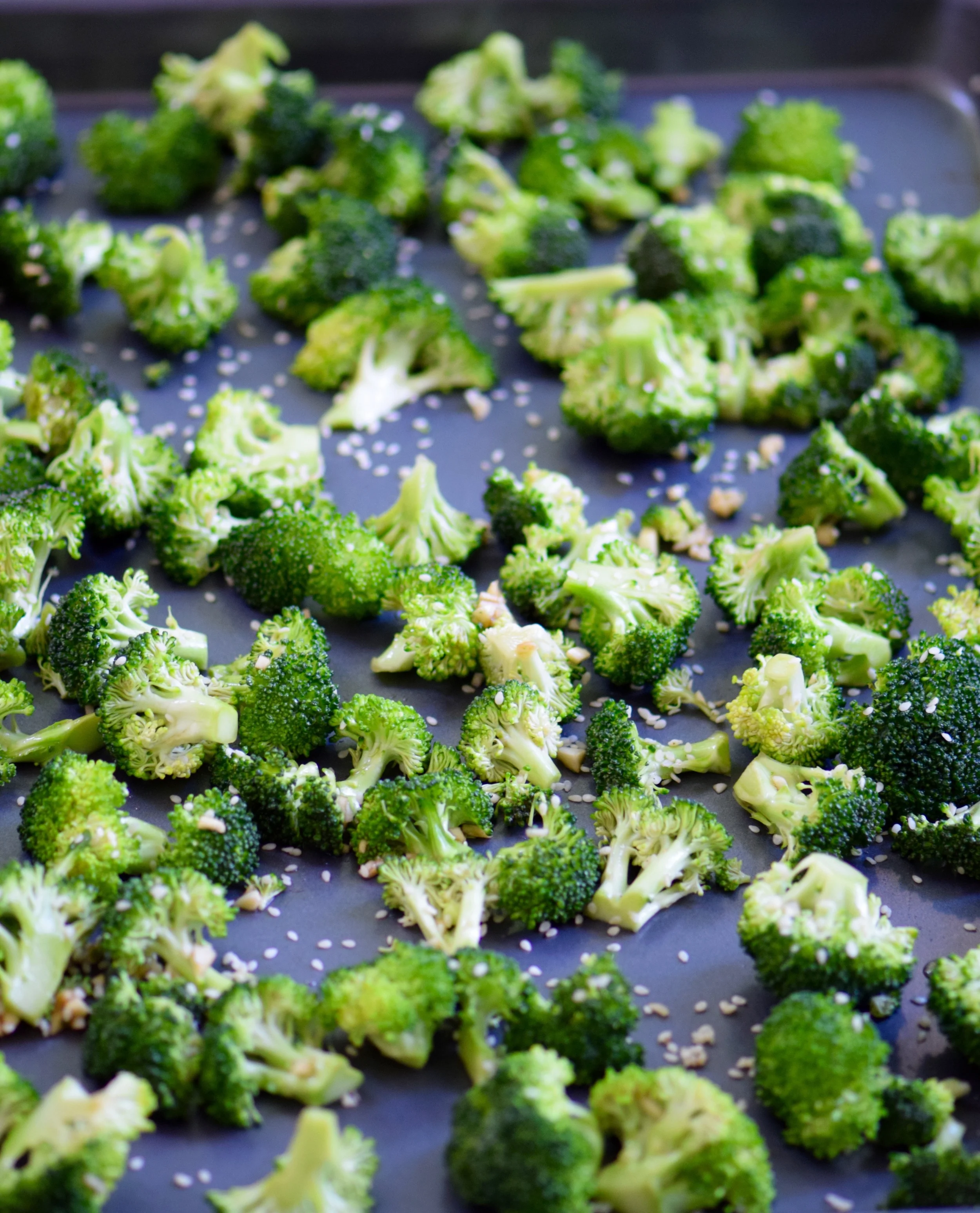 Asian Roasted Broccoli {Paleo, Whole30, Vegan} — Tasting Page