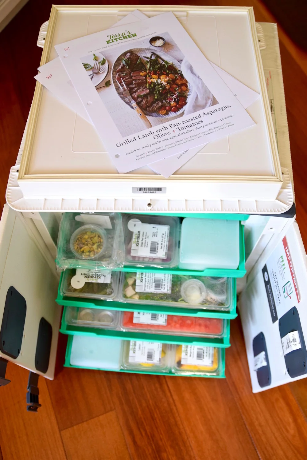 Terra's Kitchen Healthy Meal Kit Service — Tasting Page