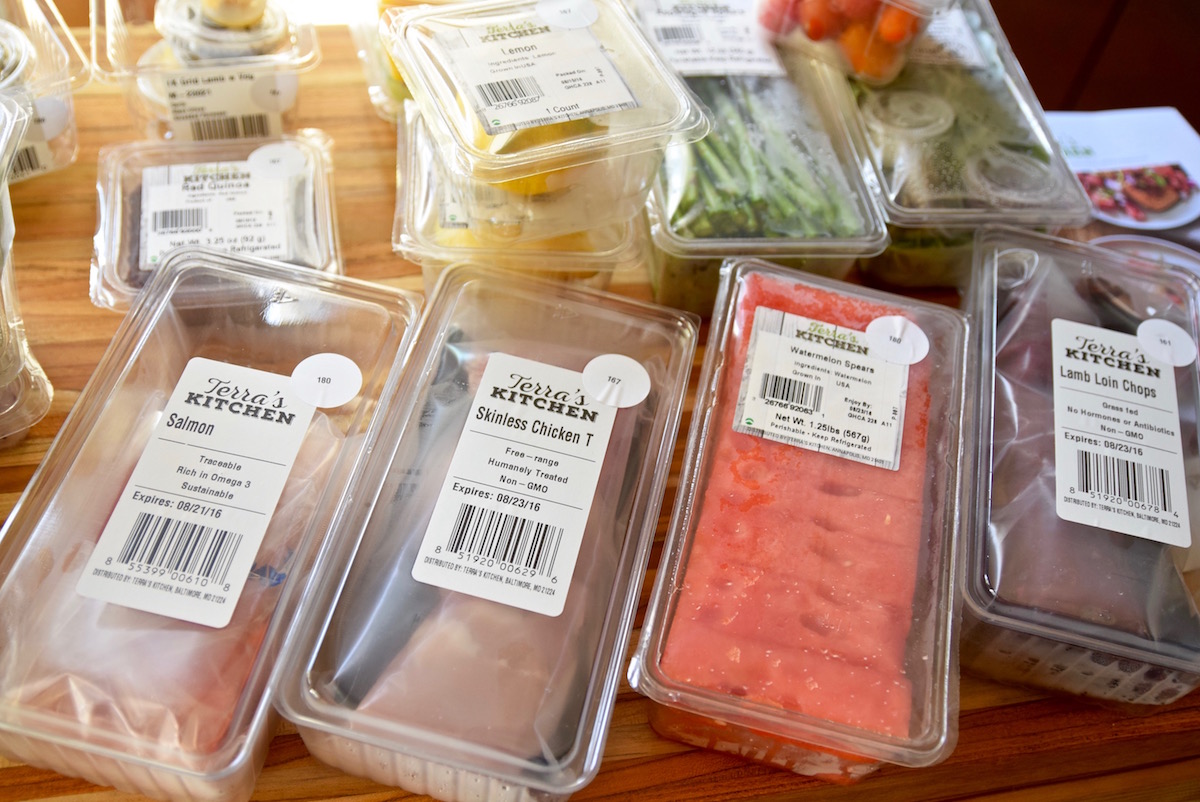 Terra's Kitchen Healthy Meal Kit Service — Tasting Page