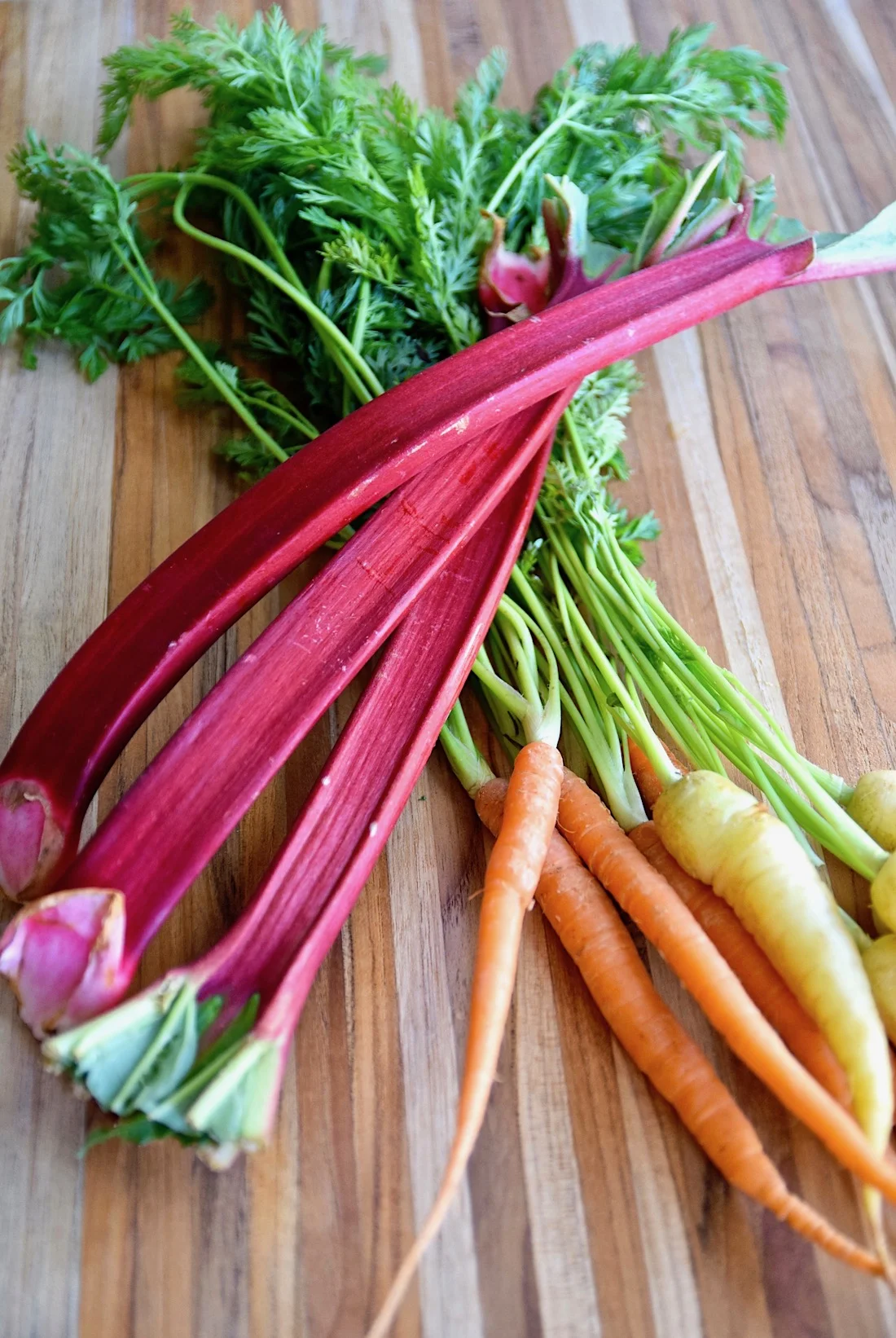Carrot Rhubarb Soup {Vegan, Sugar Free} — Tasting Page