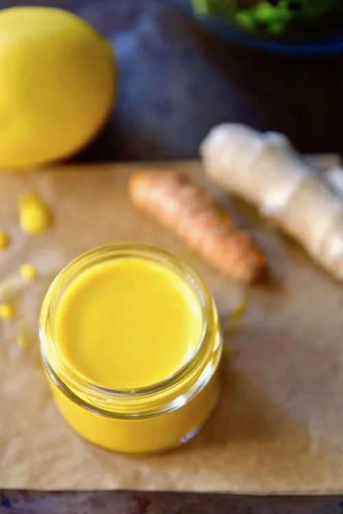 Lemon Ginger Turmeric Dressing — Tasting Page