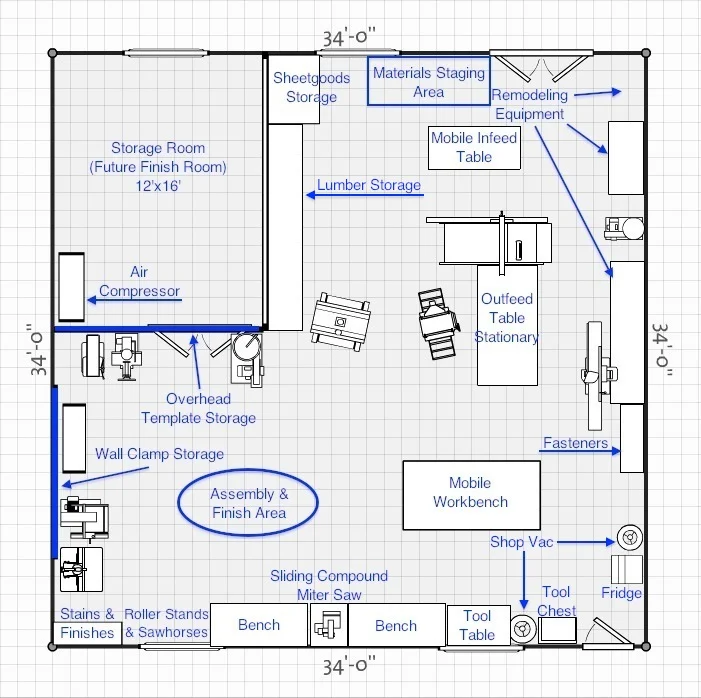 Woodworking Shop Floor Plans 30x40 Image Result For 2 BHK Floor Plans