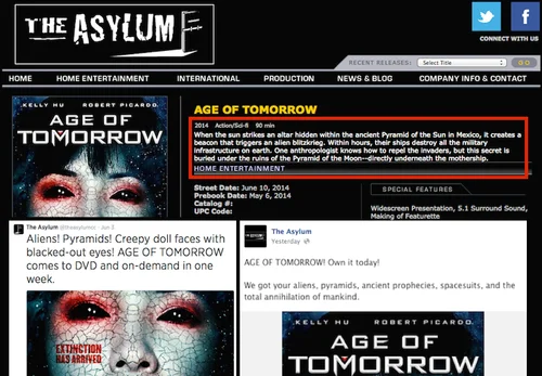 AGE OF TOMORROW (2014) — CULTURE CRYPT