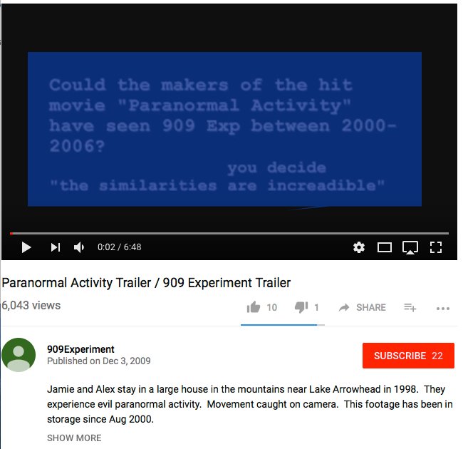 909 EXPERIMENT (2000) — CULTURE CRYPT