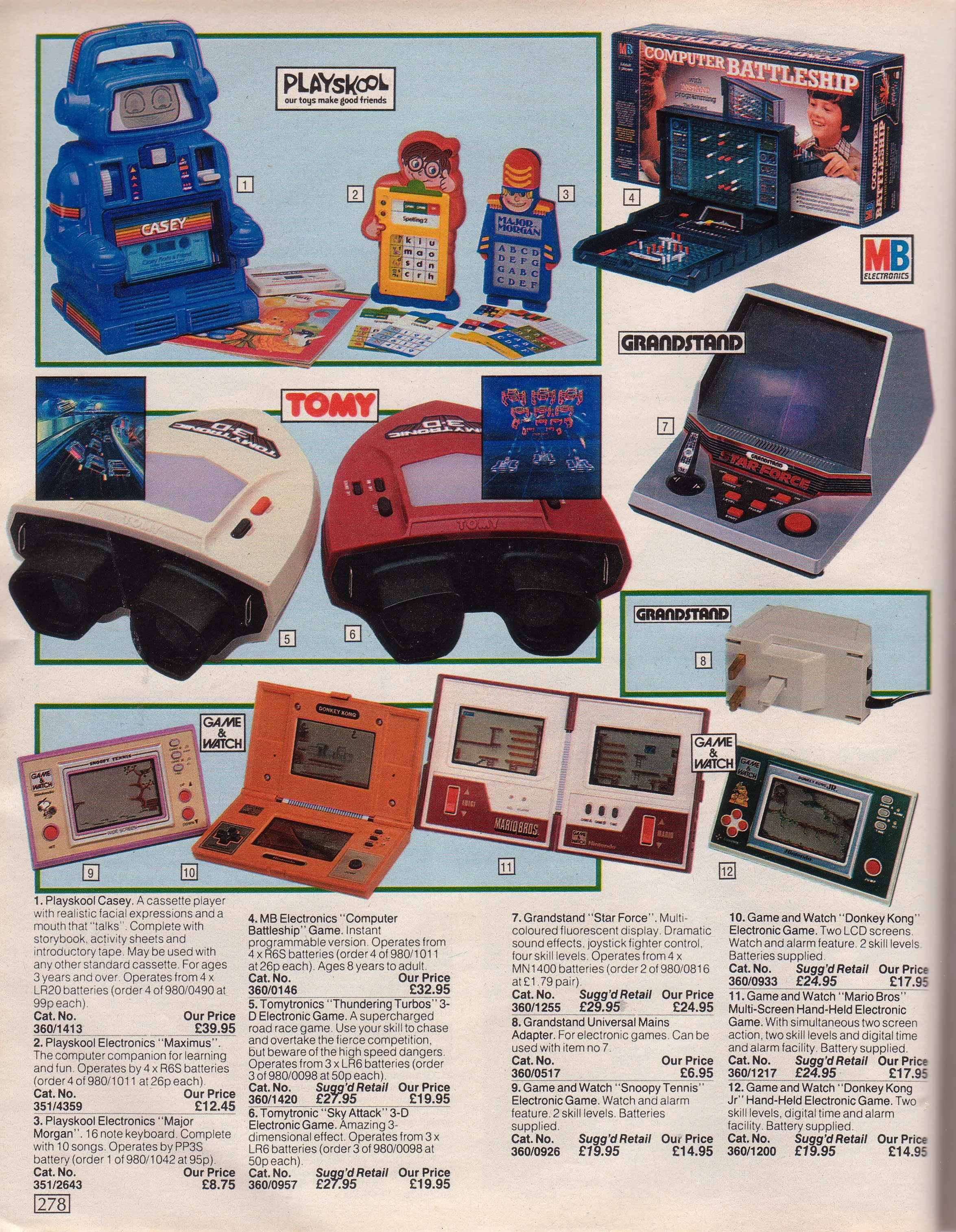 Toy Pages from the 1991 Argos Catalogue — The World of Kitsch